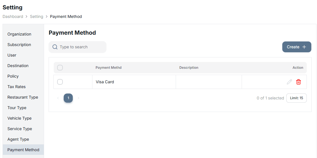 How to set up the payment on the invoice - Tourflow System